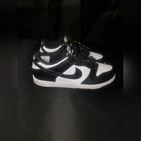 Nike | Shoes | Size 2y Ps Nike Dunk Low Black White Cw58810 | Poshmark